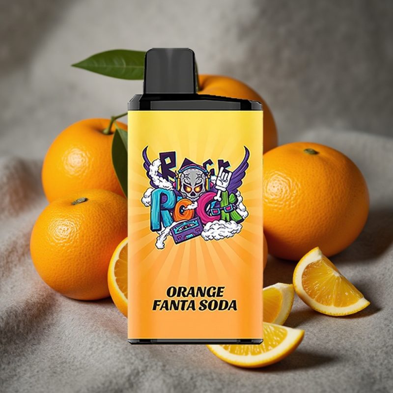 IGET Bar Pro 10000 Puffs Apelsin Fanta Läsk – 2000 mAh, 1.2 Ohm Mesh ...