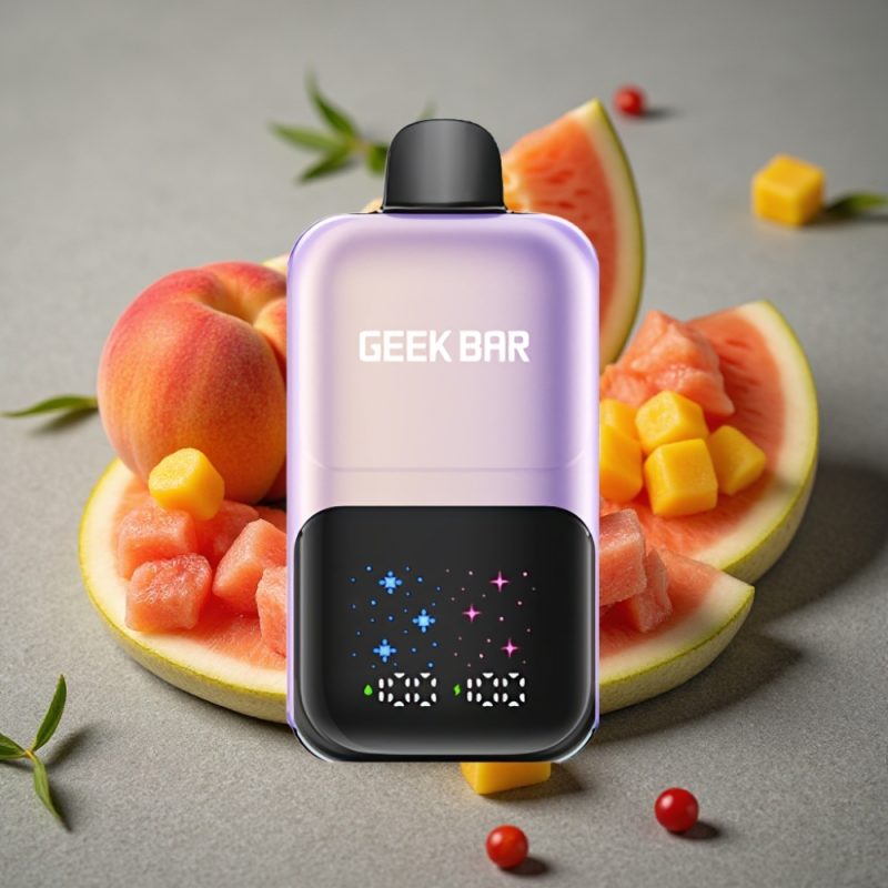GEEK BAR 2GO 20ml 50000 Puffs Two Series Disposable Vape Pen Persika ...